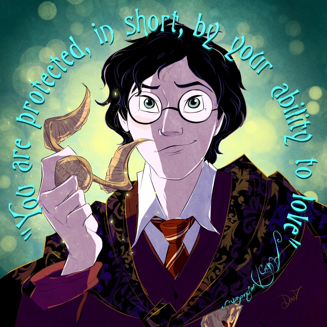 Limited Edition 10 / Magical Inspo: Boy Wizard / HP / Print / Fan Art ...