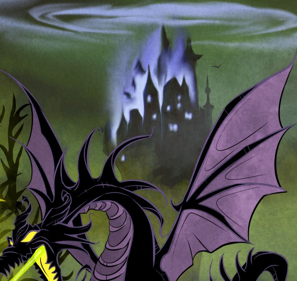 Maleficent Dragon Wallpaper
