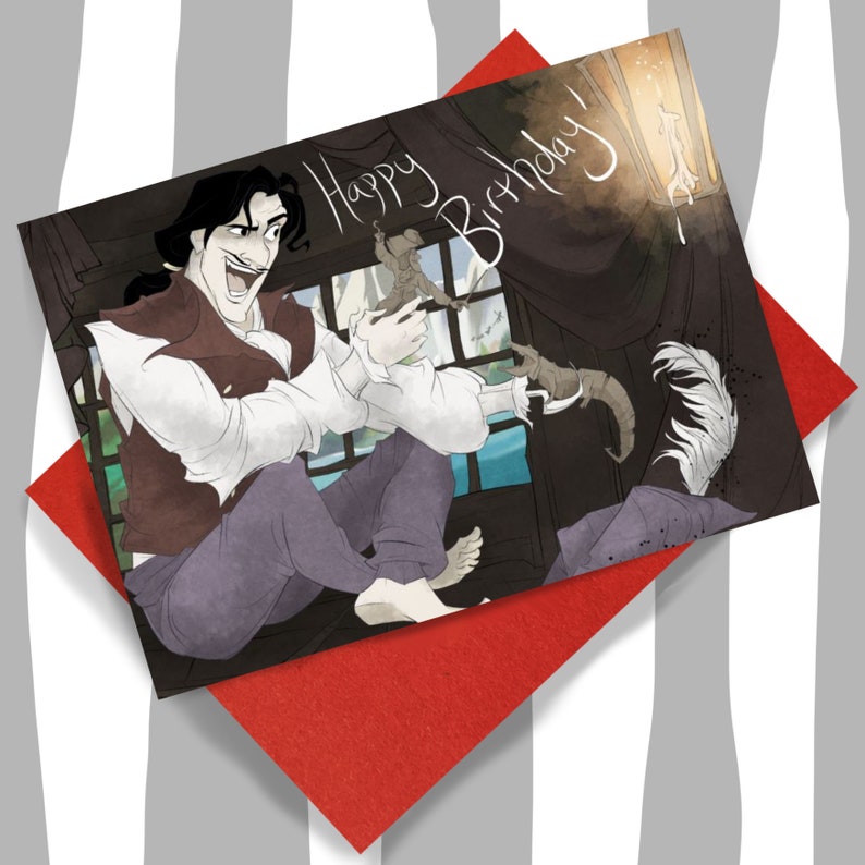 Happy Birthday / Birthday / Hook / Disney / Captain Hook / - Etsy
