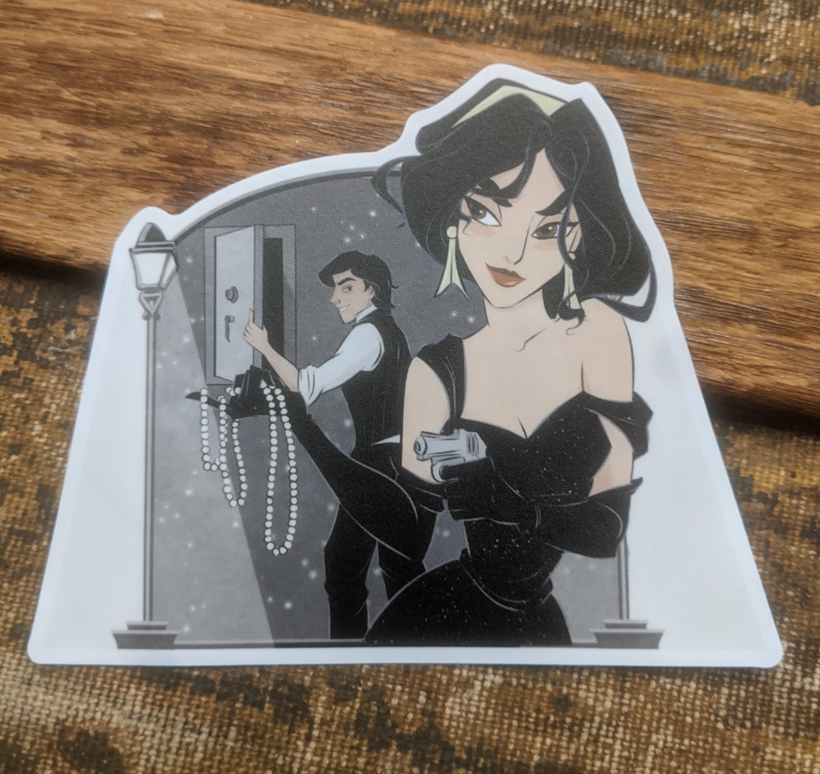 Jasmine / Sticker / Vinyl / Waterproof / Decal / Aladdin / | Etsy