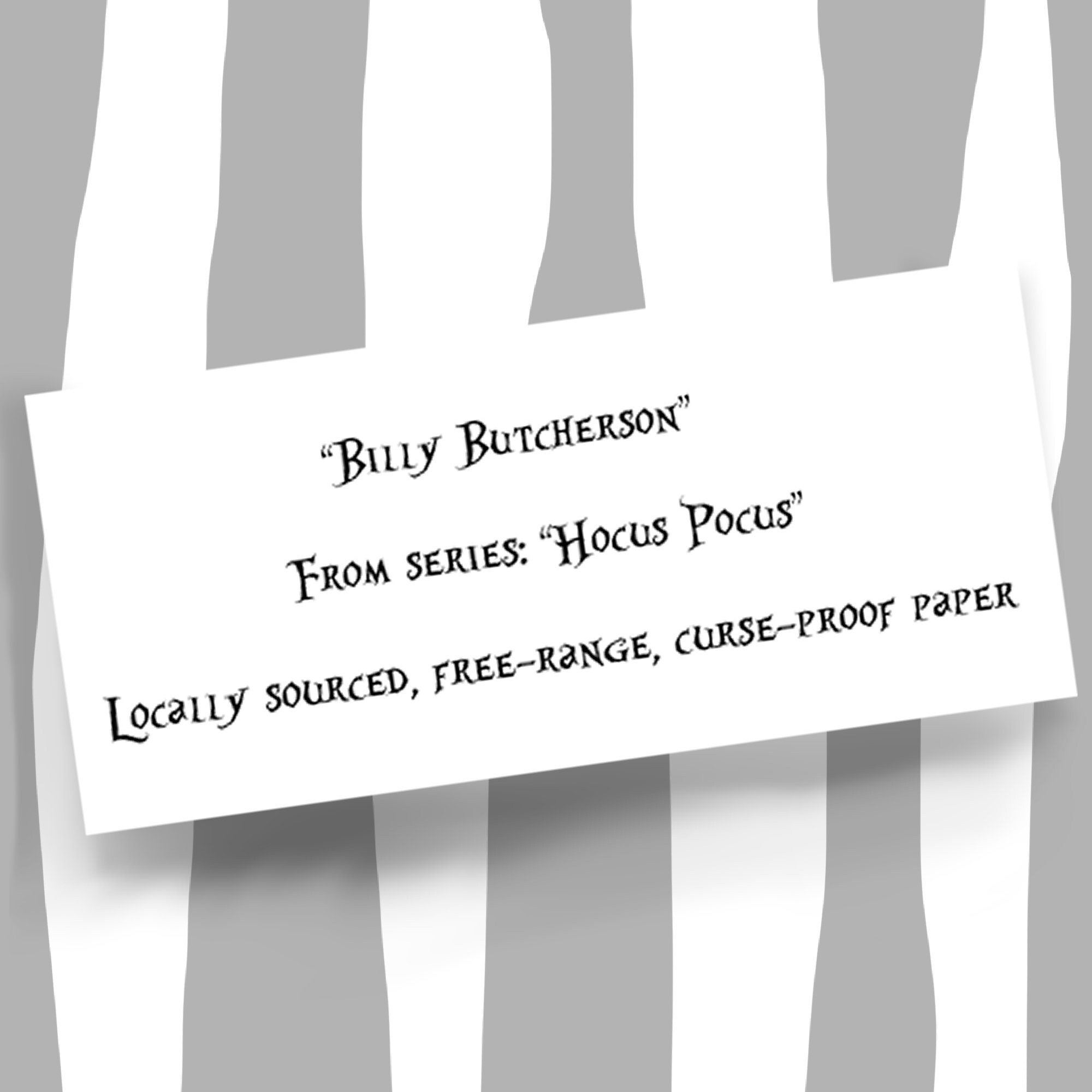 Hocus Pocus / Billy / Grave / Graveyard / Zombie / Print / Spooky ...