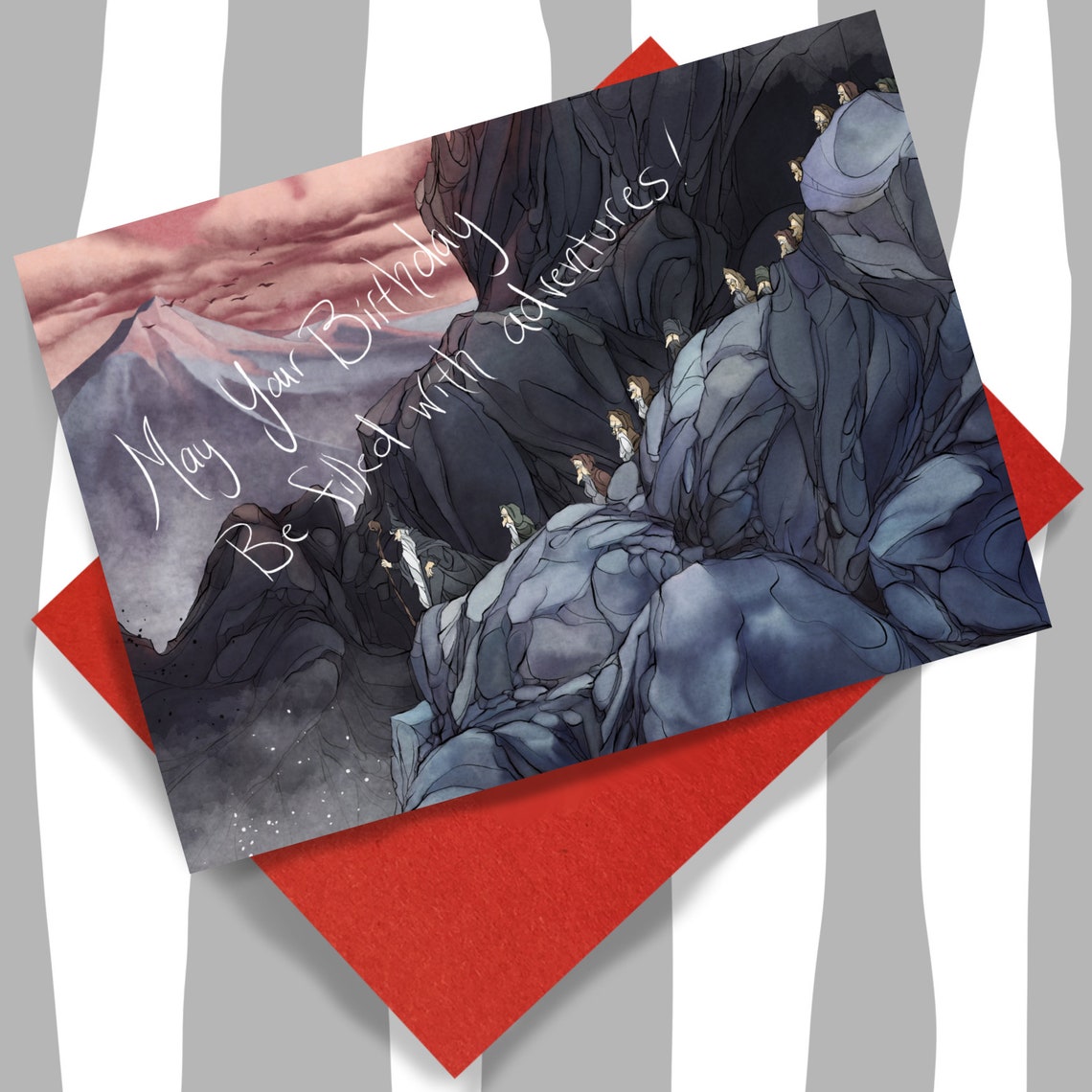 Hobbit / Gandalf / Greeting / Card / Birthday / Tolkien / Funny ...
