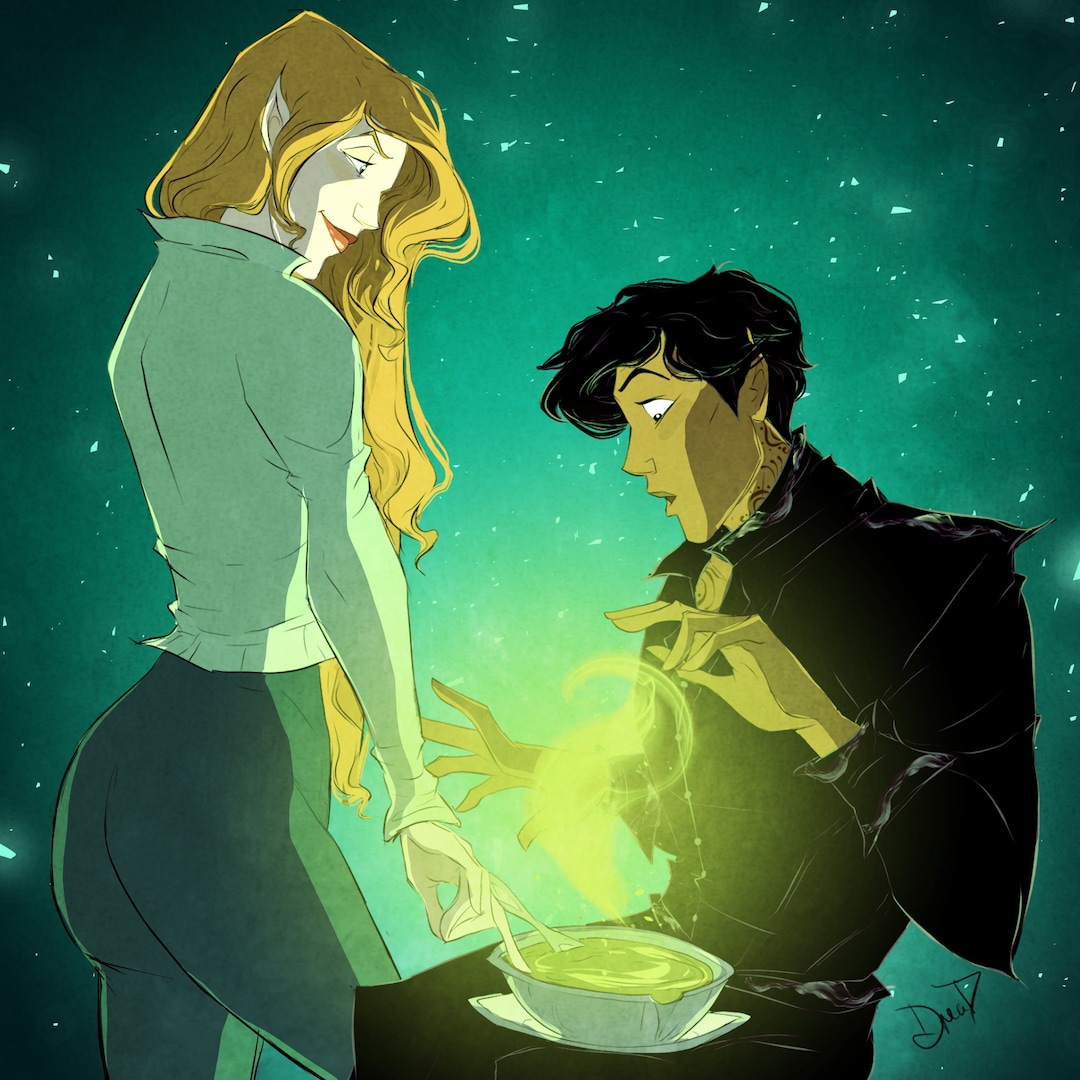 Limited Edition 16 / ACOTAR the Soup / Feysand / FA - R / Fan Art / Print / Fantasy / Geeky ...
