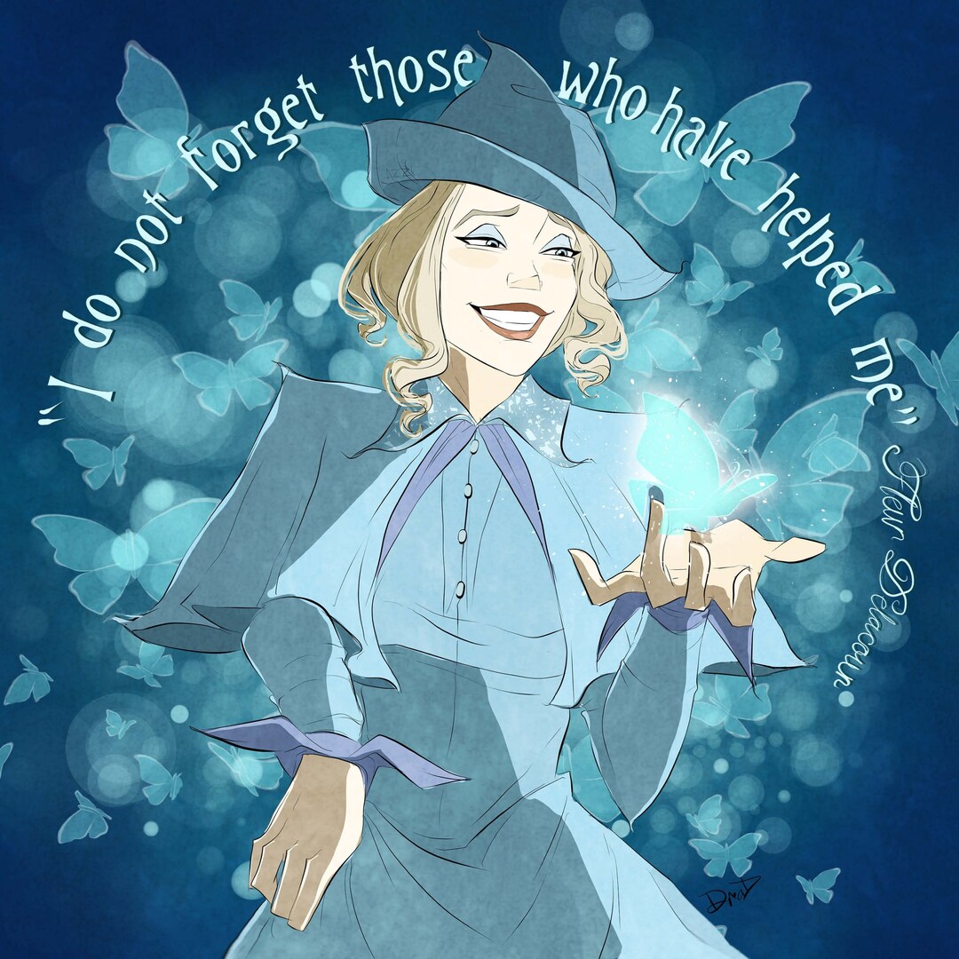 Limited Edition 10 / Magical Inspo: Fairy Witch / FD / Print / Fan Art ...