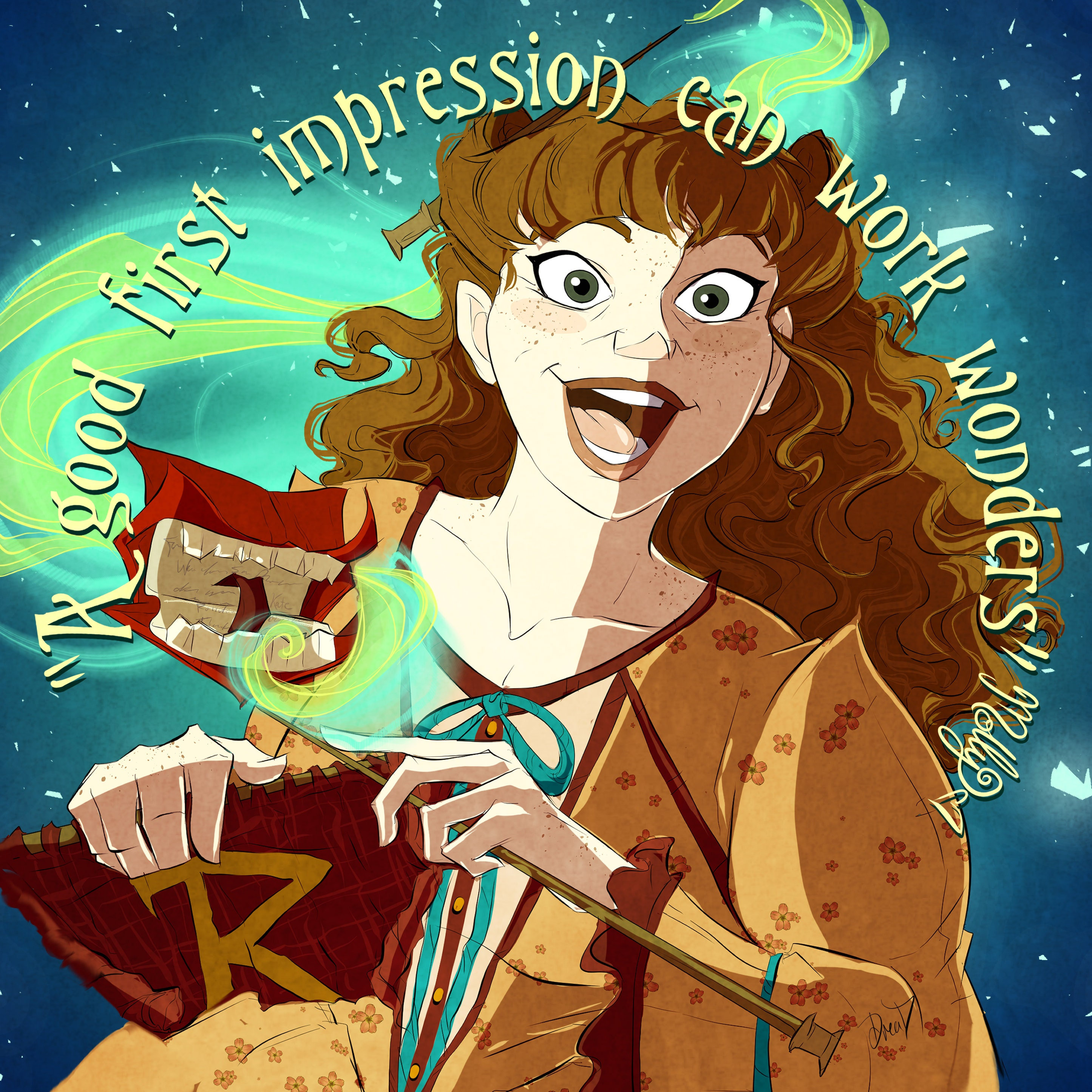 Limited Edition 18 / Magical Inspo: Mrs W / HP / Print / Fan Art ...