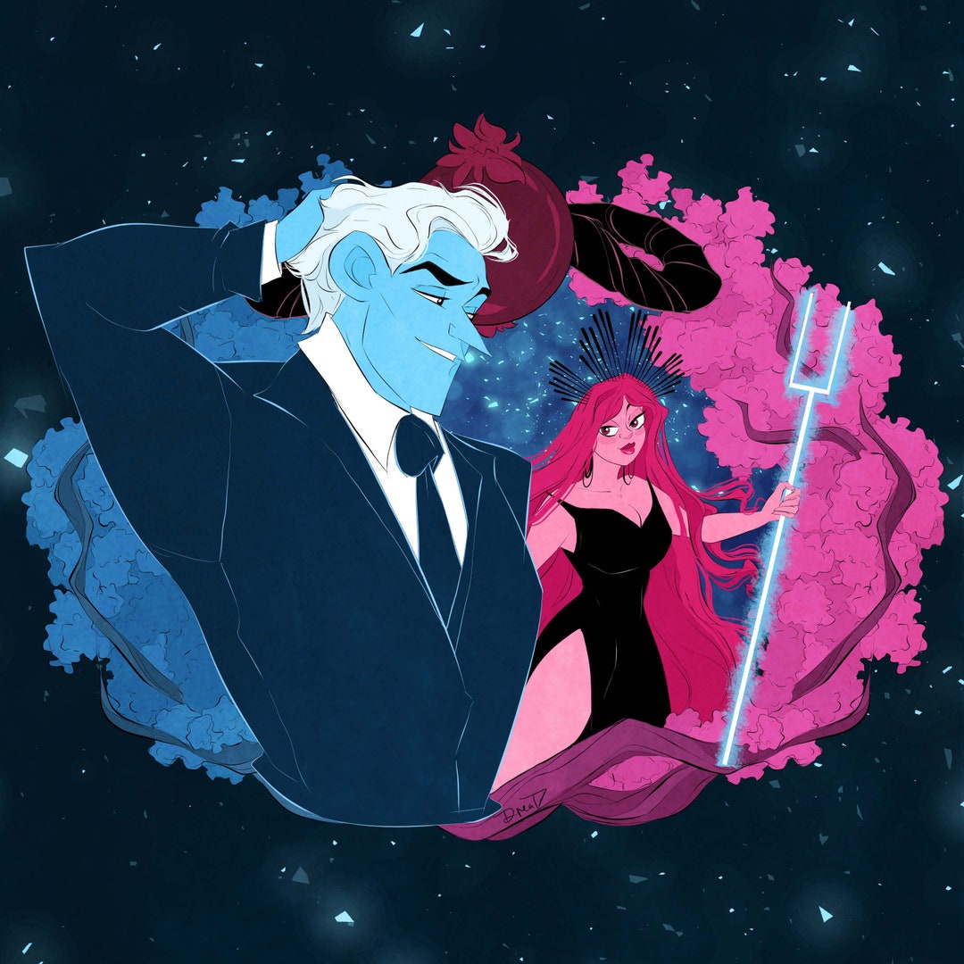 Limited Edition 20 / Longing / H-P / Fan Art / Print / Greek Mythology / Underworld / Romance ...