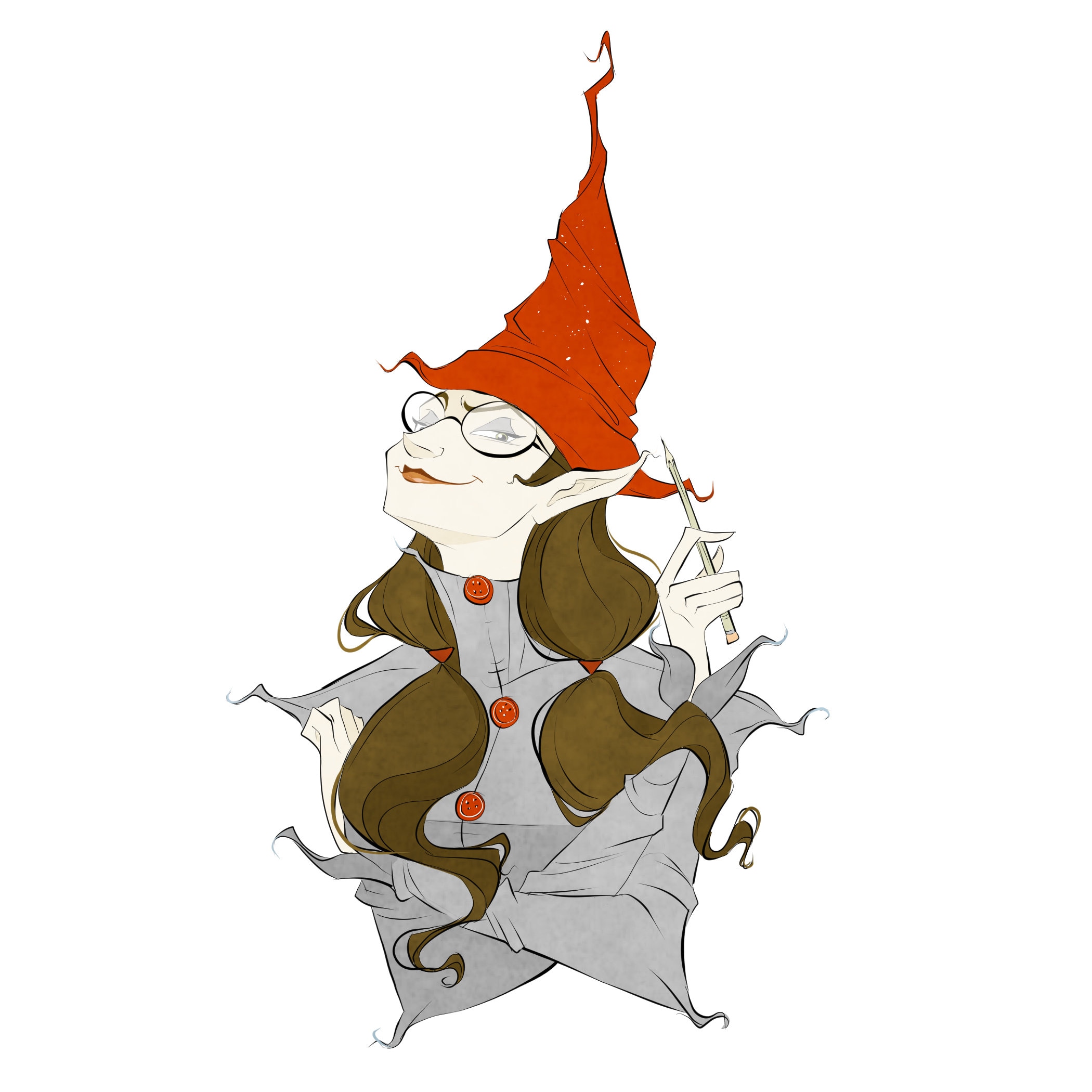 Alyssa the Nisse / Sticker / Vinyl / Waterproof / Decal / | Etsy