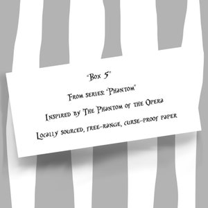 Phantom of the Opera / Box 5 / Box Five / Fan Art / Geek Art / Musical ...