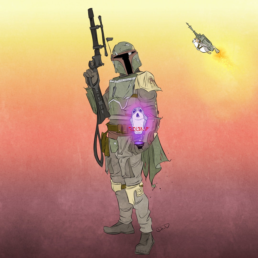 Limited Edition 18 / BF / Fan Art / Geeky / Nerdy / Science Fiction ...