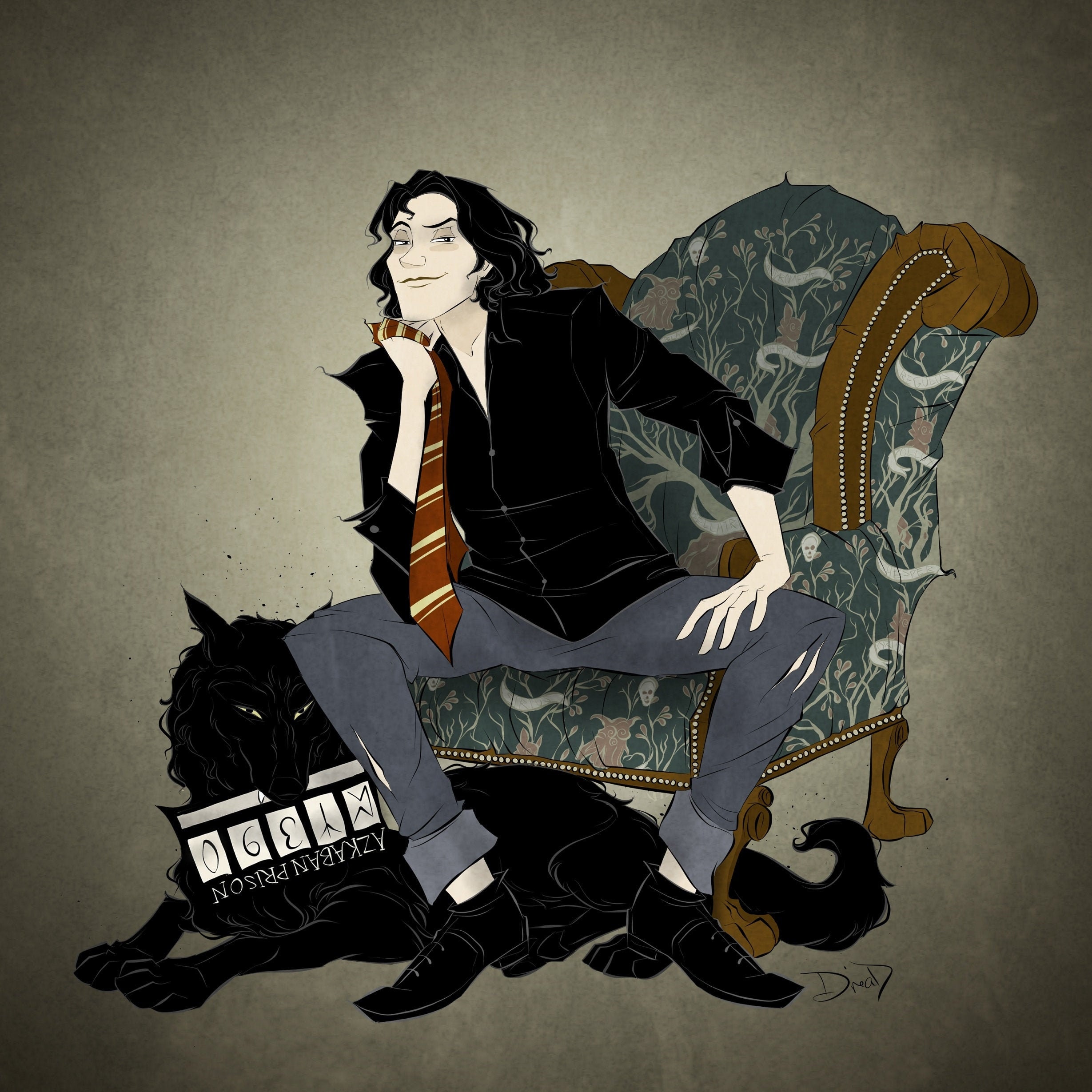 Sirius Black And Harry Potter Fanart
