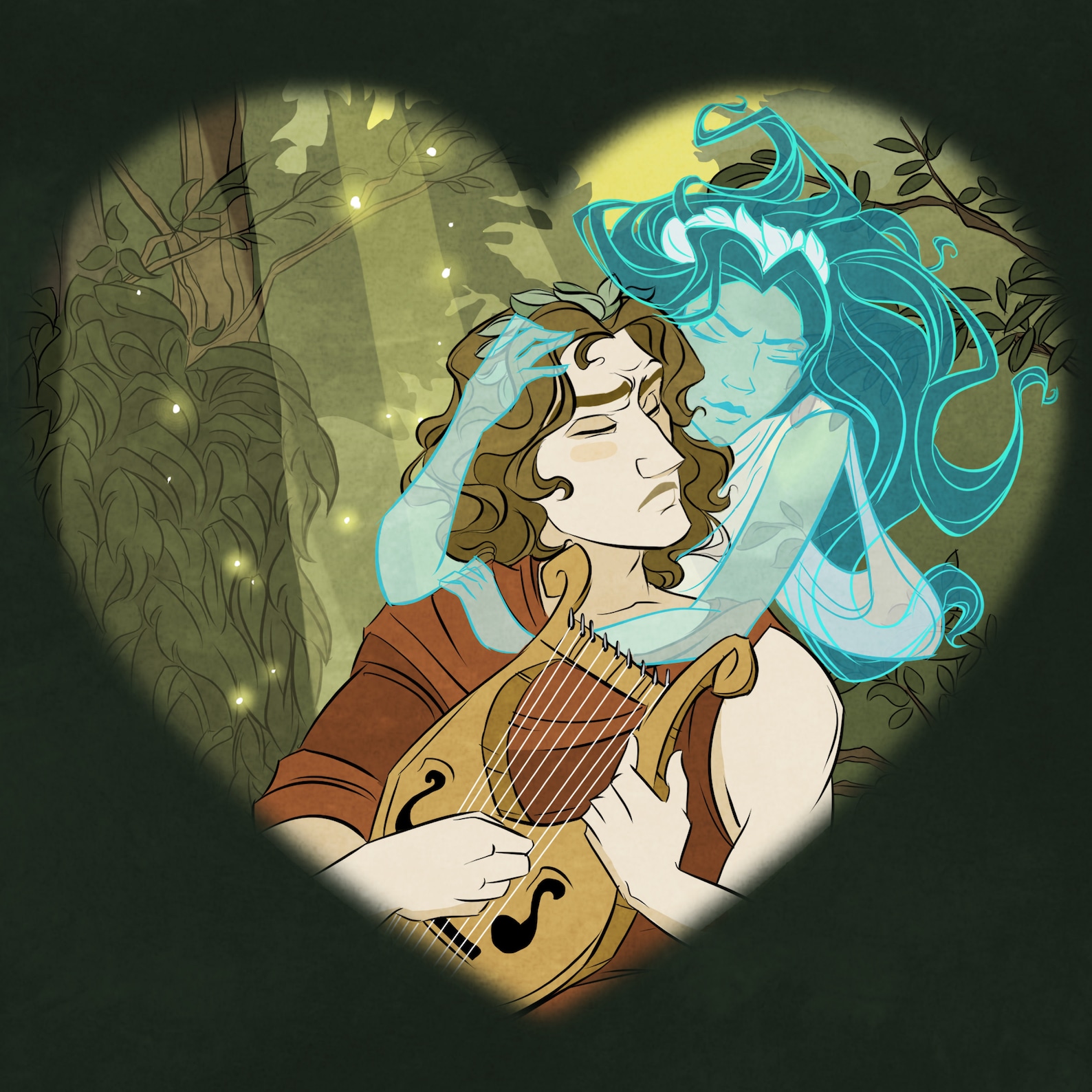 Limited Edition / Orpheus / Eurydice / Greek Mythology / Art - Etsy