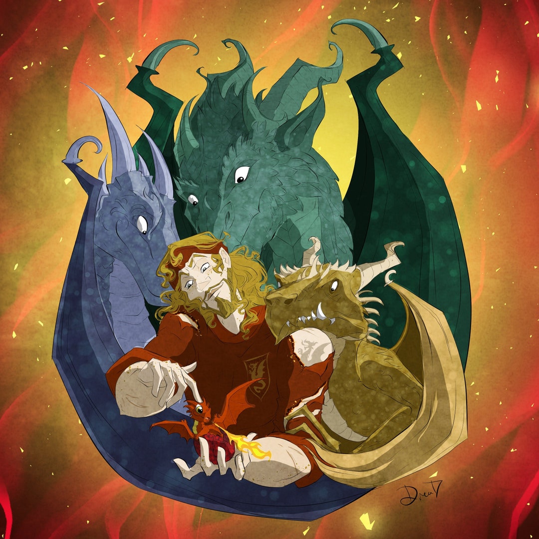 Limited Edition 14 / Dreadful Portrait: Charlie & Dragons! / CW / Fan ...
