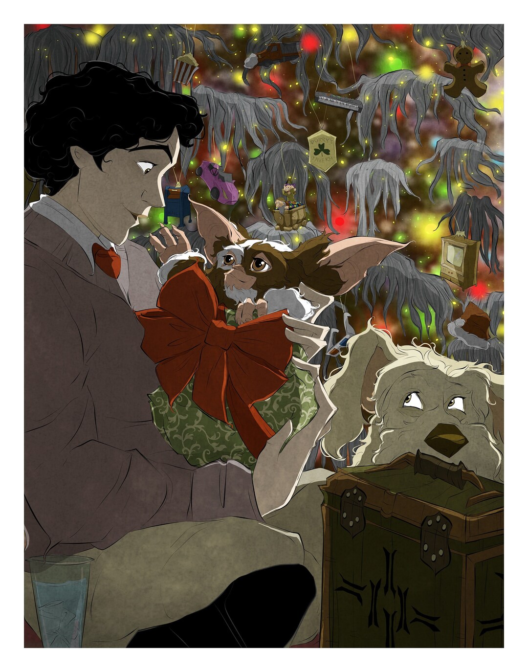 Dont Feed After Midnight Fan Art Made In The 80s Gremlins Gizmo Mogwai Goth