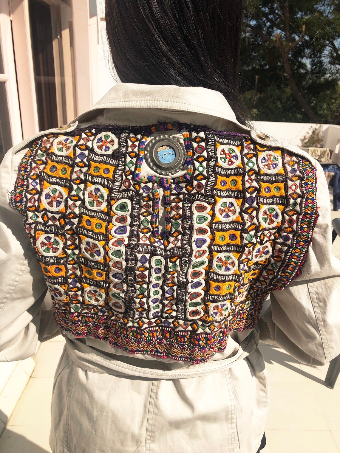 Patchwork Boho Jacket / Customised Patchwork Jacket / Hand - Etsy