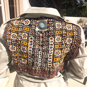 Patchwork Boho Jacket / Customised Patchwork Jacket / Hand - Etsy