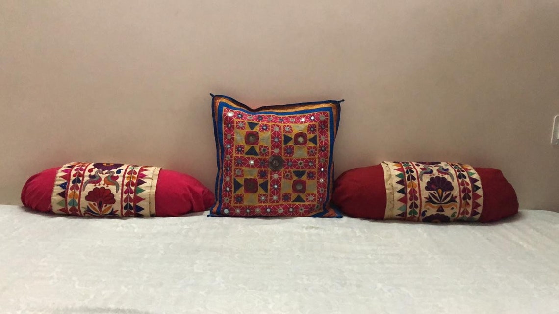 Banjara Pillow Bohemian Decorative Cushion Tribal Cushion - Etsy