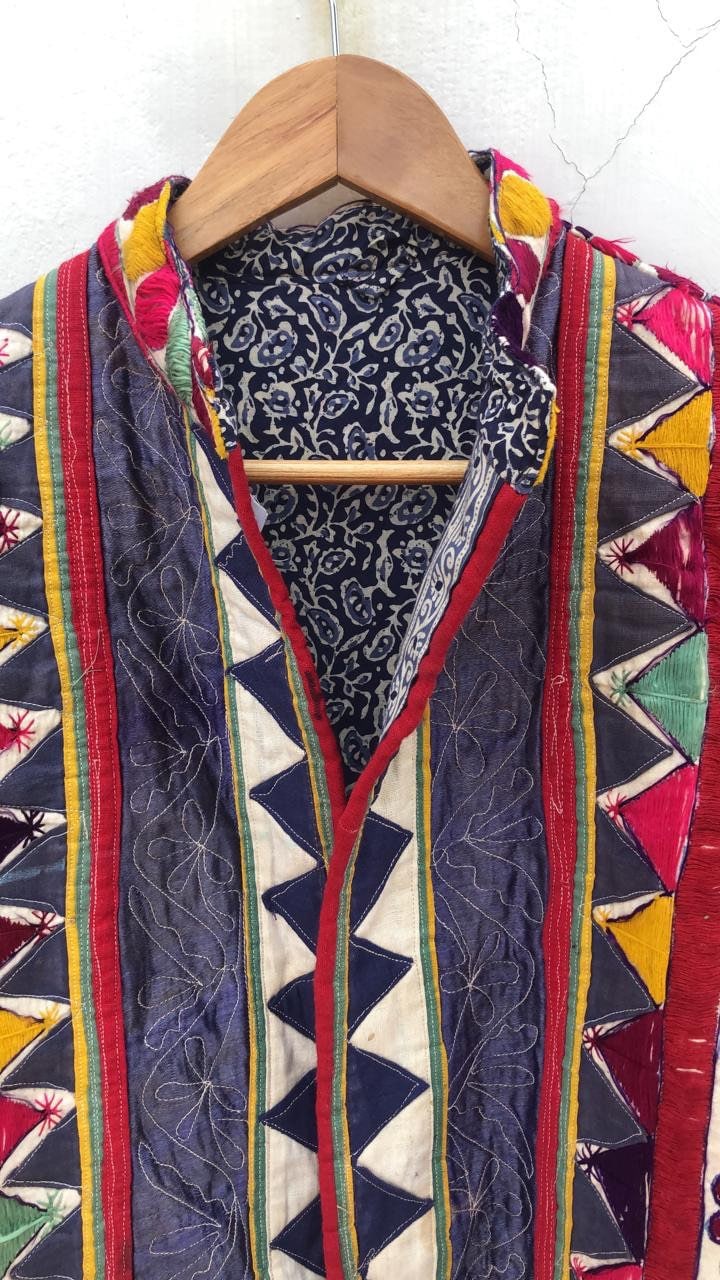 Boho jacket upcycled Festival jacket bohemian clothing | Etsy