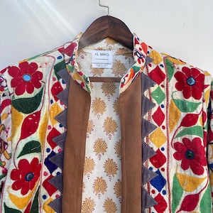 Embroidered Coat for Women, Festival Coat , Bohemian Robe , Festival ...