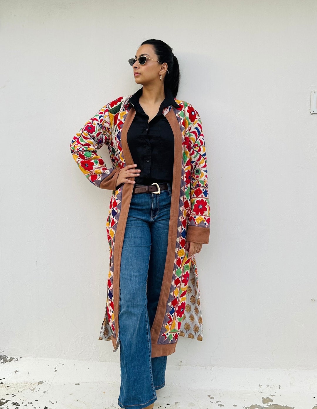 Embroidered Coat for Women, Festival Coat , Bohemian Robe , Festival ...