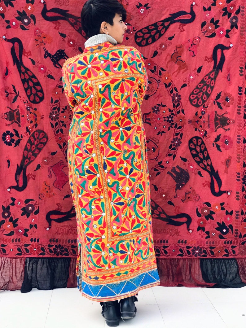 Patchwork Jacket / Bohemian Coat / Sustainable Hand | Etsy