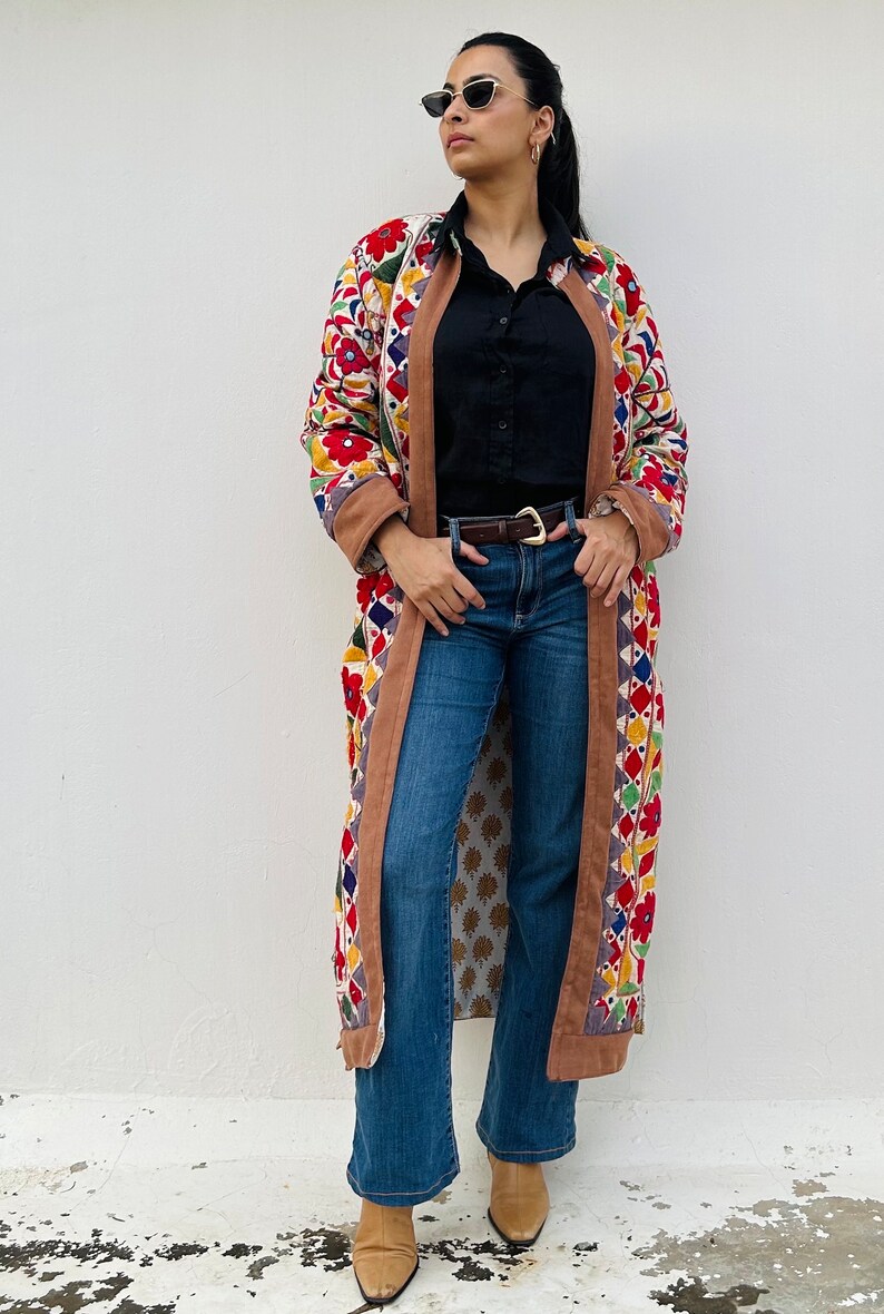 Embroidered Coat for Women, Festival Coat , Bohemian Robe , Festival ...