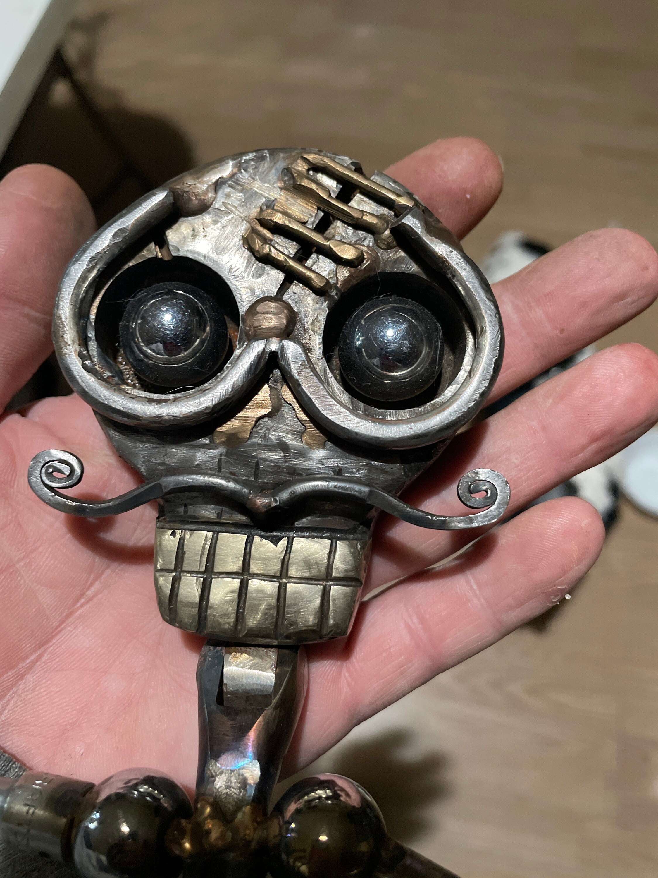 Weld Art in a Skeleton - Etsy