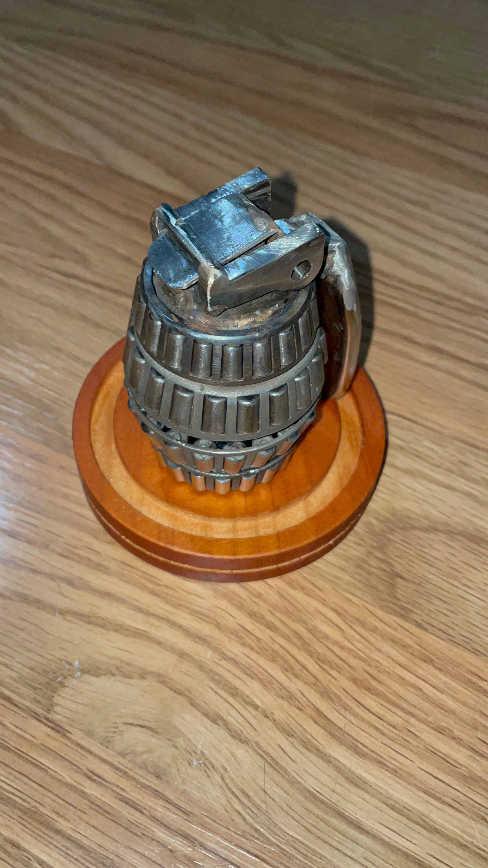 Ball Bearing Hang Grenade Art - Etsy