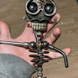 Weld Art in a Skeleton - Etsy