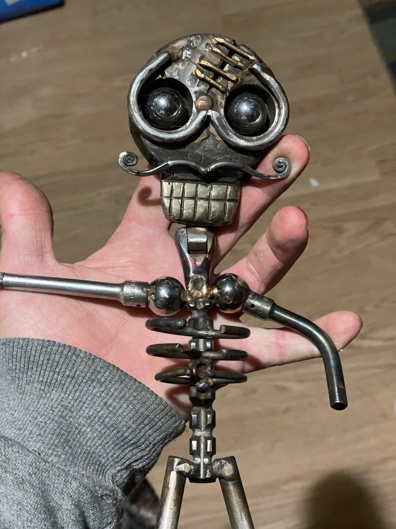 Weld Art in a Skeleton - Etsy