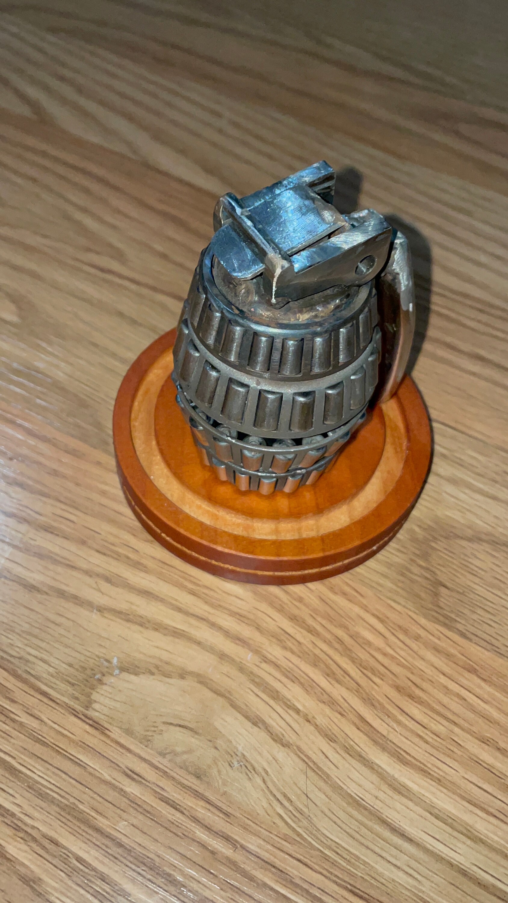 Ball Bearing Hang Grenade Art - Etsy