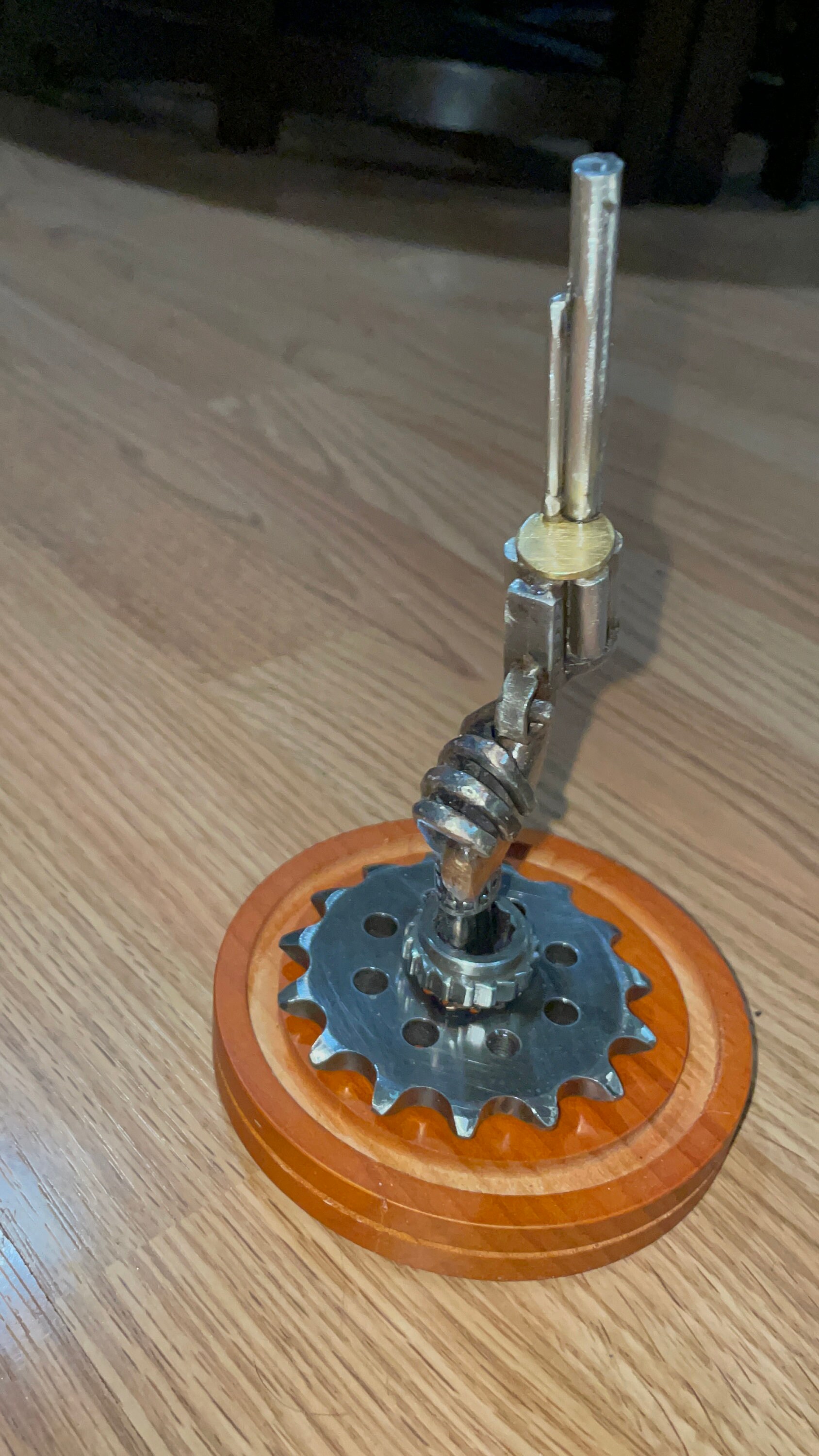 Metal Art Hand Holding in Colt 45 - Etsy