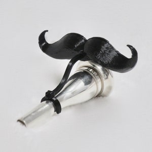 Clip-on Mustache for Brass Mouthpieces Gift for Trumpet - Etsy