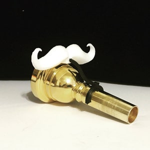 Clip-on Mustache for Brass Mouthpieces Gift for Trumpet - Etsy