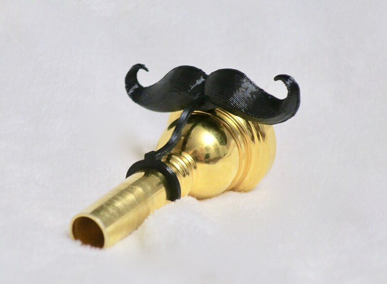 Clip-on Mustache for Brass Mouthpieces Gift for Trumpet - Etsy UK