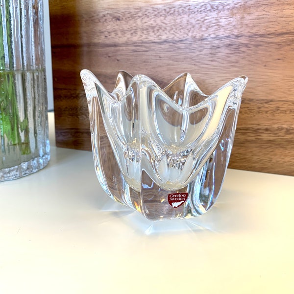 Orrefors Bowl - Etsy