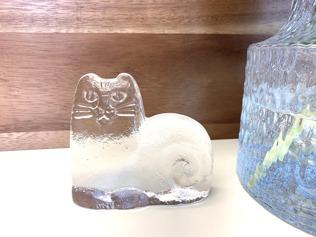 Lisa Larson, Animals in Freedom, 'djur I Frihet', Crystal Cat, Royal ...