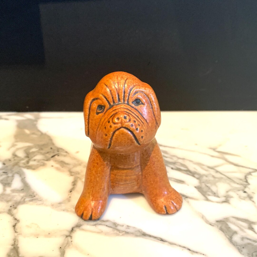 Lisa Larson kennel 1972 Bedazzling Boxer, Gustavsberg Sweden, Original ...