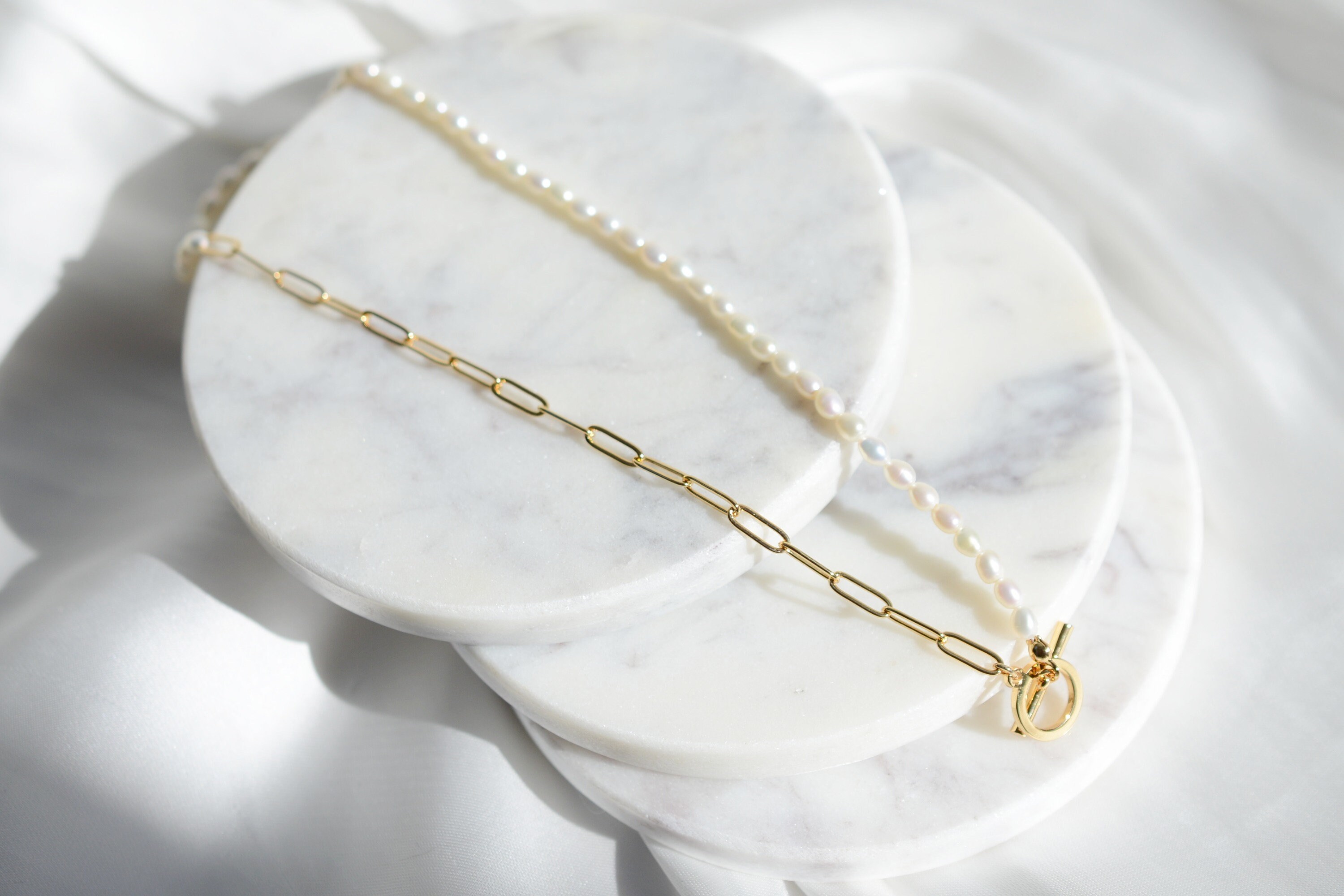 Pearl Necklace T Bar Necklace Toggle Bar Necklace Dainty - Etsy Canada