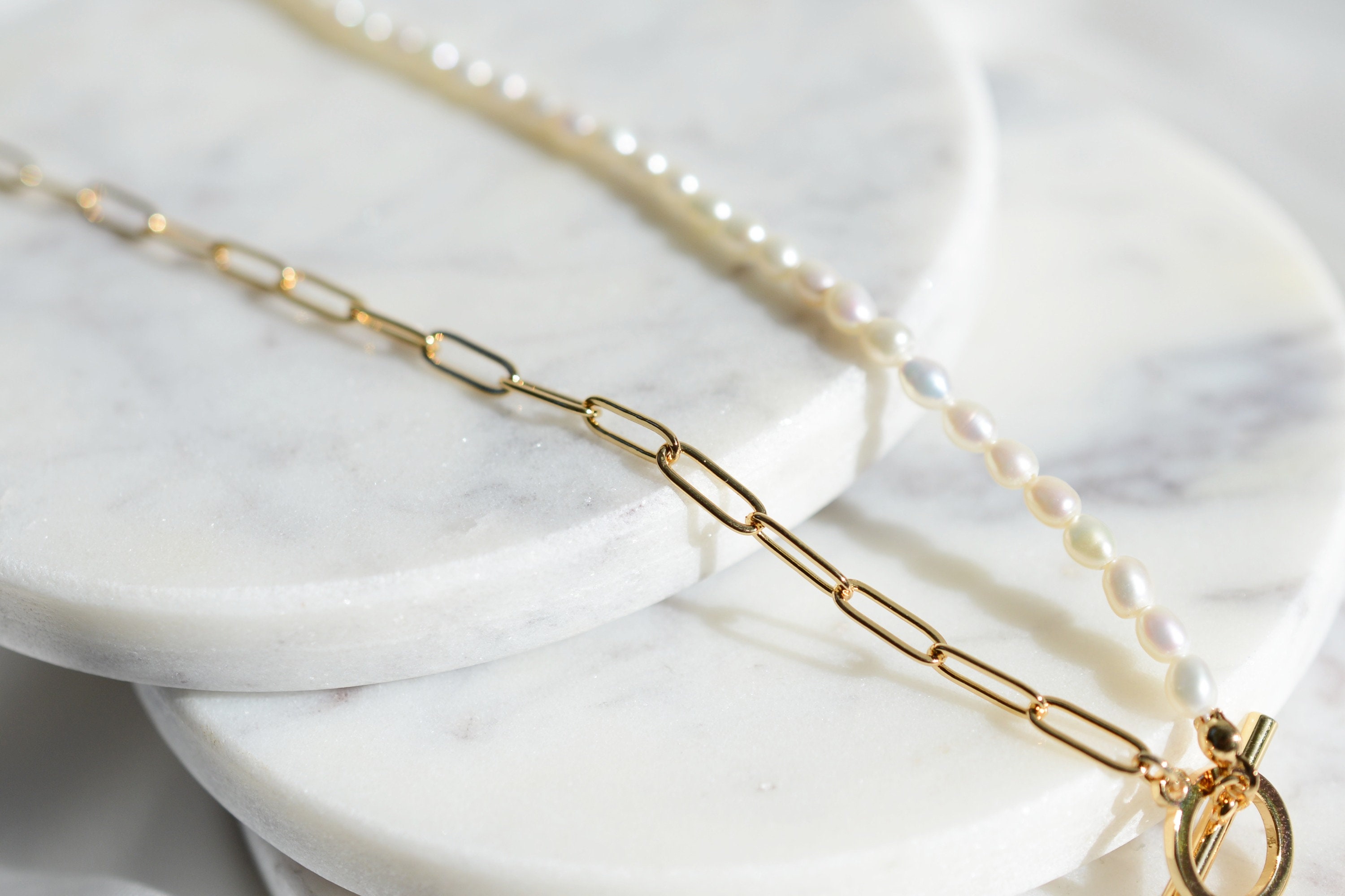 Pearl Necklace T Bar Necklace Toggle Bar Necklace Dainty - Etsy Canada
