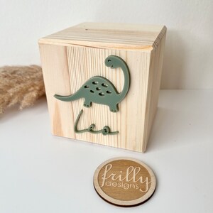 3D Optik Personalisierte Spardose mit Namen für Kinder als Geschenk zur Geburt, als Geldgeschenk ...