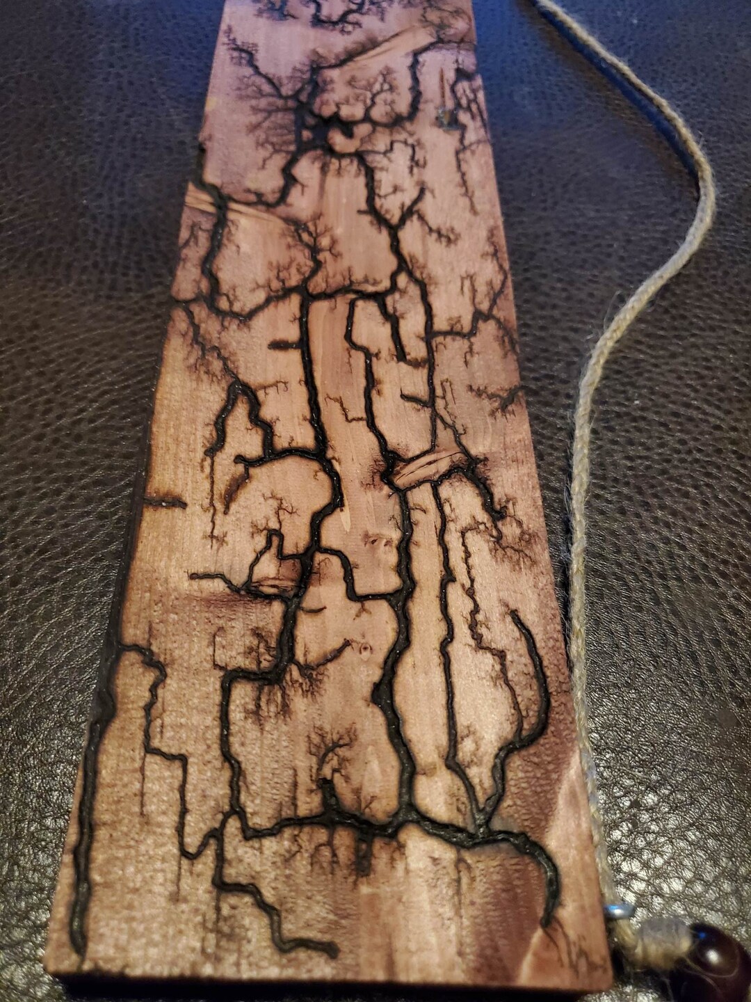 Fractal Wood Burning Wall Art From Reclaimed Wood From Old Pallet - Etsy