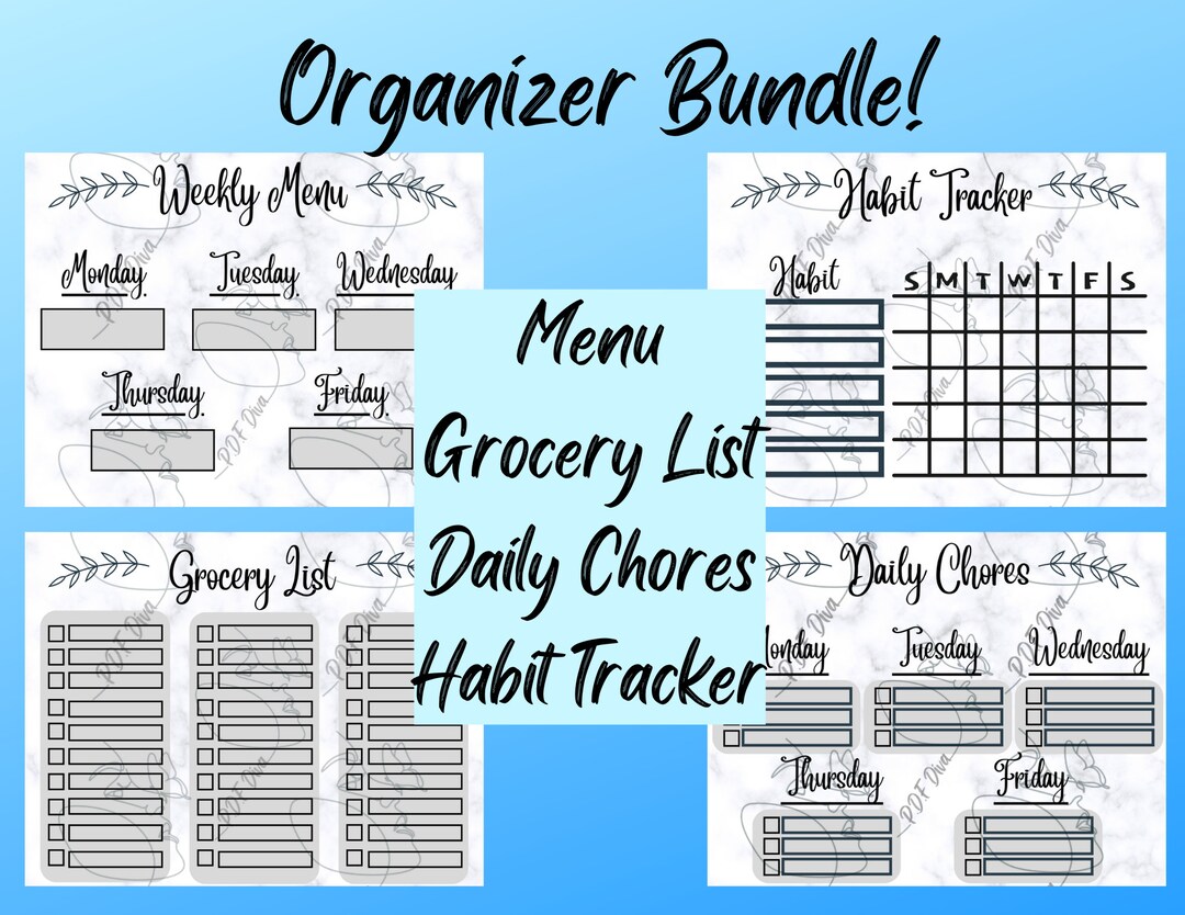 Organizer Bundle - Etsy