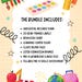 Pre-k Teacher Essentials Bundle – Back to School, Editable Assessment ...