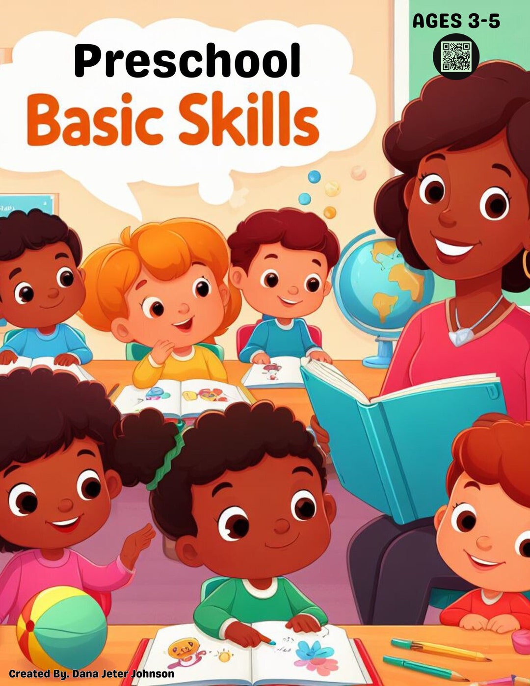 Pre-k Basic Skills Workbook, Preschool, Daycare, Letter Recognition ...