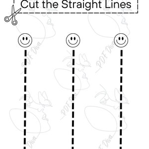 Cutting Practice, Preschool, Scissors, Cutting Paper, Kindergarten ...