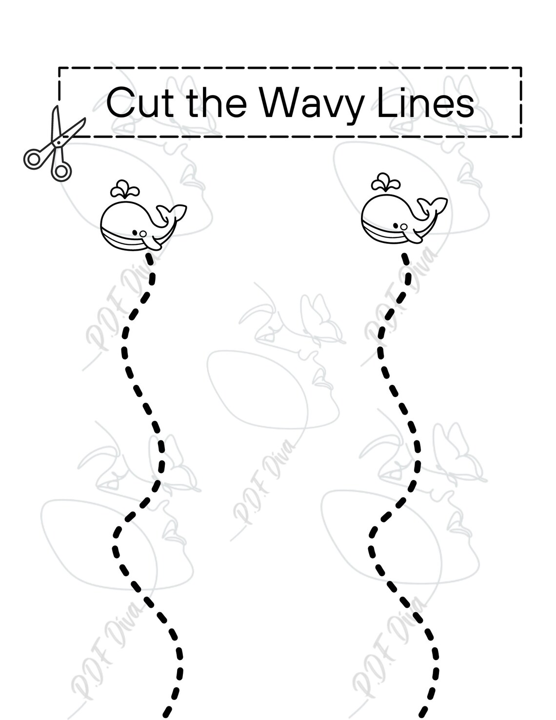 Cutting Practice, Preschool, Scissors, Cutting Paper, Kindergarten ...