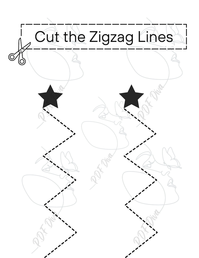 Cutting Practice, Preschool, Scissors, Cutting Paper, Kindergarten ...