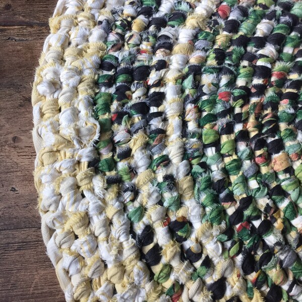 Rag Rug - Etsy