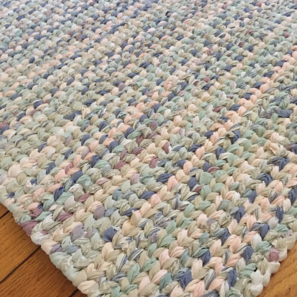 Twined Rag Rugs - Etsy