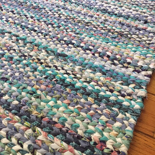 Twined Rag Rugs - Etsy